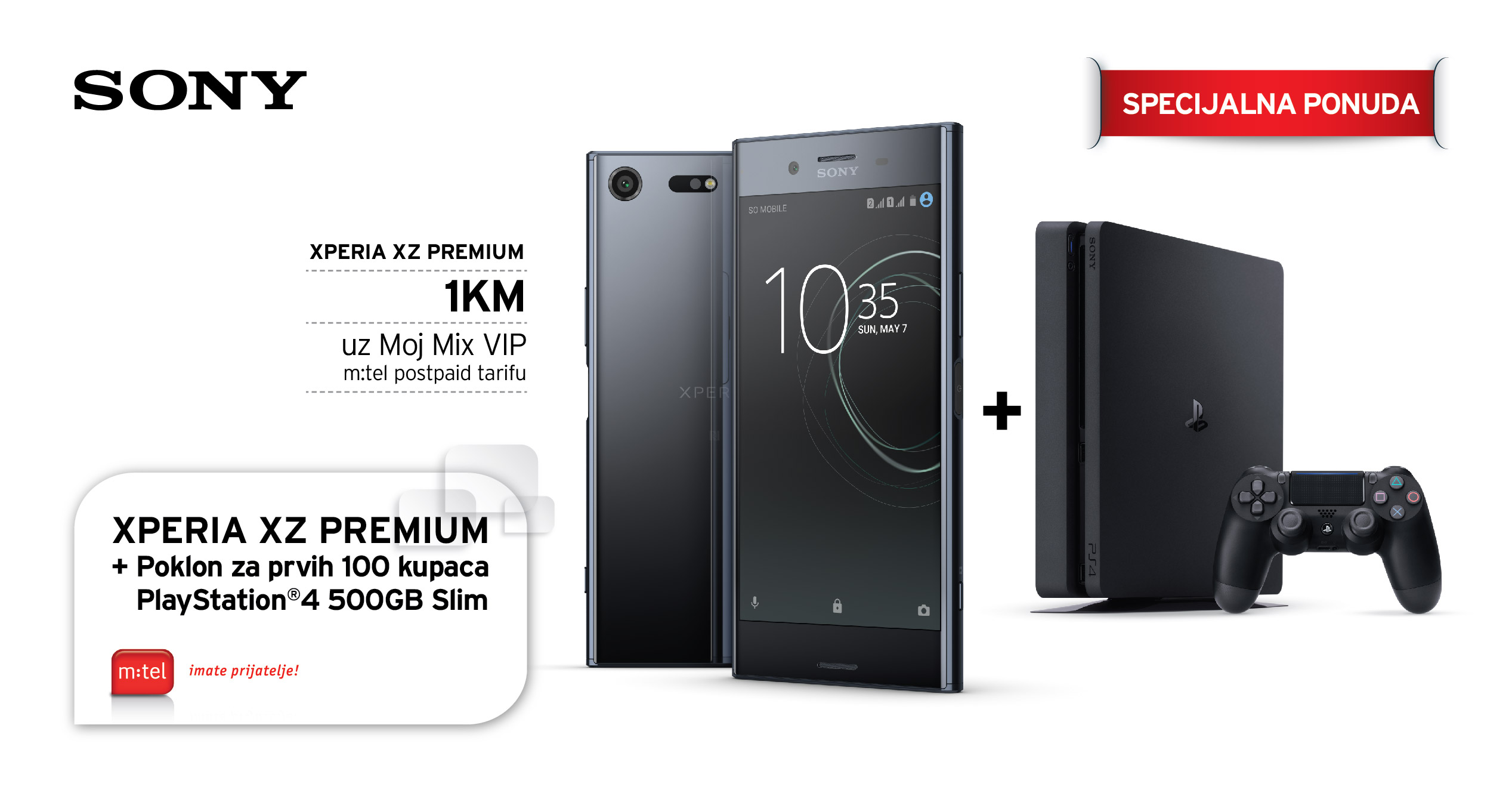 Premium ponuda za Sony Premium telefon iz m:tel-a – DOM INFO