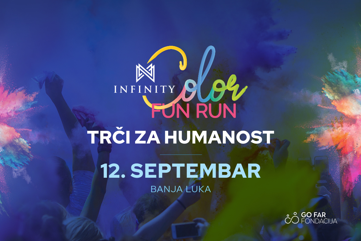Infinity Color Fun Run U Banjaluci Budite areni I Humani DOM INFO infinity-color-fun-run-u-banjaluci-budite-areni-i-humani-dom-info